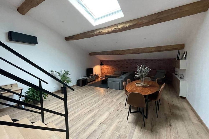 Industrial Lodge 85m² - Loft Avec Extérieur - Revel