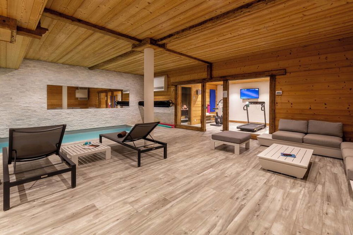 Chalet 14 Personnes Avec Piscine Intérieure Privée - Abondance