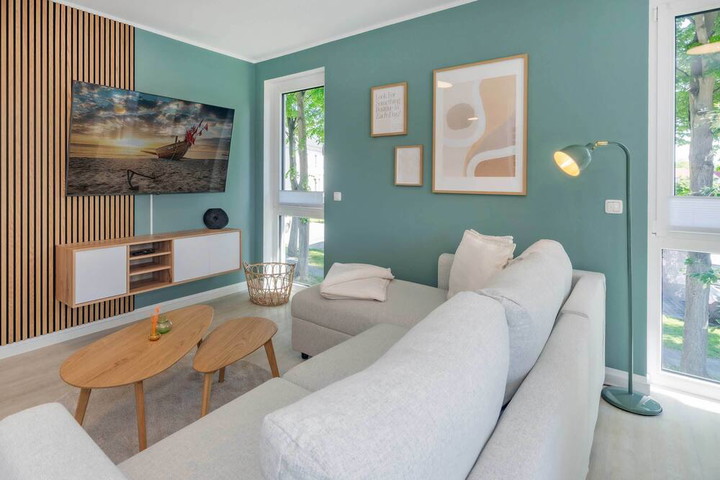 Modern Vacation Apartment In Kölpinsee With Balcony, Within Walking Distance Of The Beach & Lake - Zinnowitz