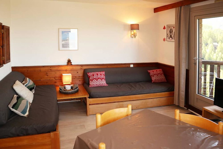 2-room Apartment, 4/5 Pers, Ski-in/ski-out, Parking, Wifi, Pets Allowed - Les Orres