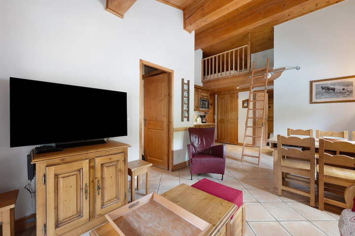 Appartement 'Airelles B25' Avec Vue Sur La Montagne, Balcon Et Wi-fi - Val Thorens