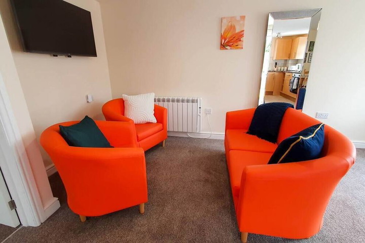 Orange Lilly In Stroud By Golden Valley - Stroud