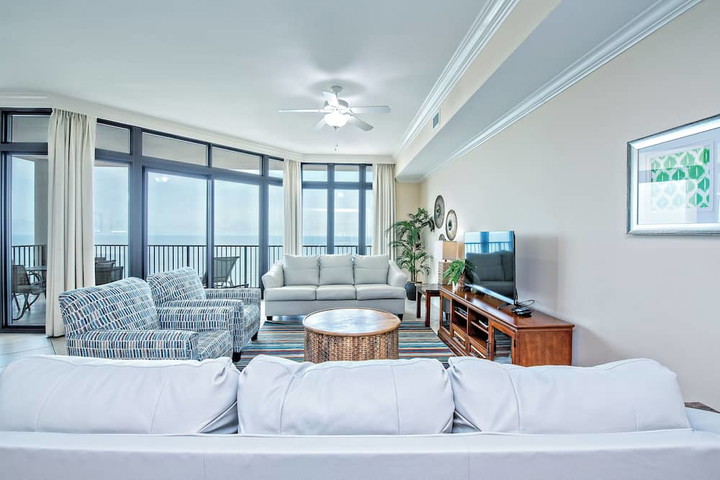 The Oasis At Orange Beach 2807 Lazy Iriver Slide Gulf Front By Prickett Properties - Orange Beach, AL