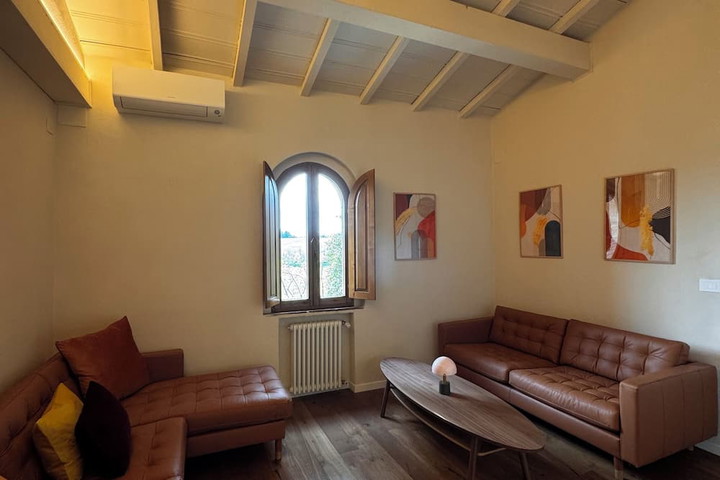 Charming Double Bedroom In Cottage In Enchanting Monteaperti With Wifi, Ac - Toscana