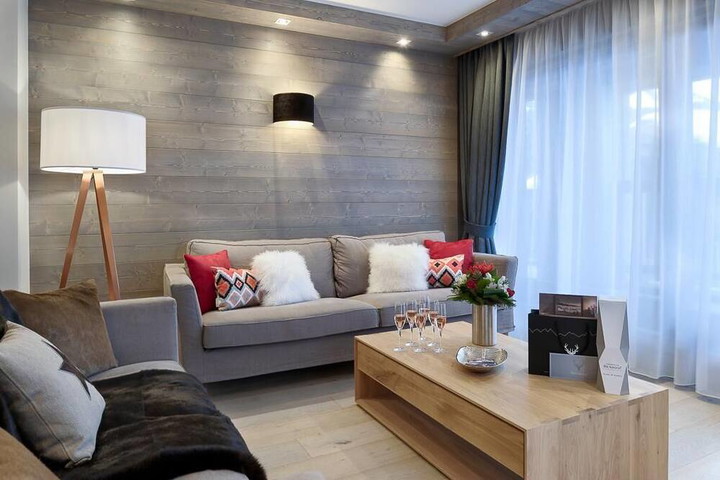 Wifi, 150m From Ski Slopes, 2nd Floor, View Mountain, Sauna, Balcony, Parking, Tv, 110m², Courchevel - Courchevel 1850