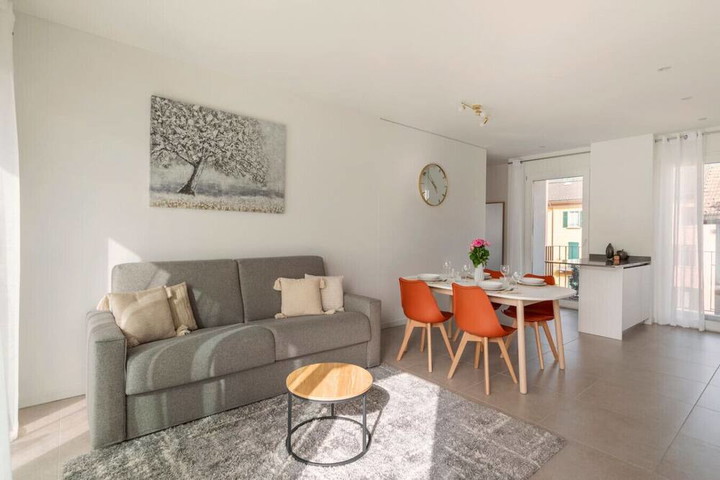 Appartement Cosy & Moderne Pour 6 Personnes / Parking Gratuit - Lugano