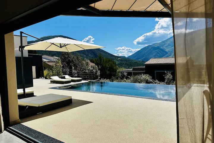 La "Villa Romy" Piscine Et Spa Face Au Ventoux En Provence - Mont Ventoux