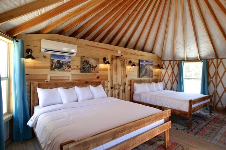 Picturesque Zion Glamping In A Yurt Rental, Utah - Utah