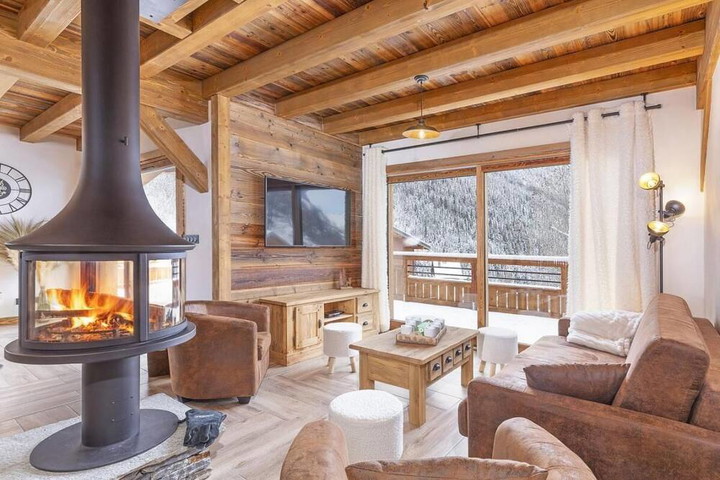 Chalet, Sauna, Balcon, Cheminée Ou Poêle à Bois, Parking, Casier à Ski, 185m², Peisey-vallandry - Peisey-Nancroix