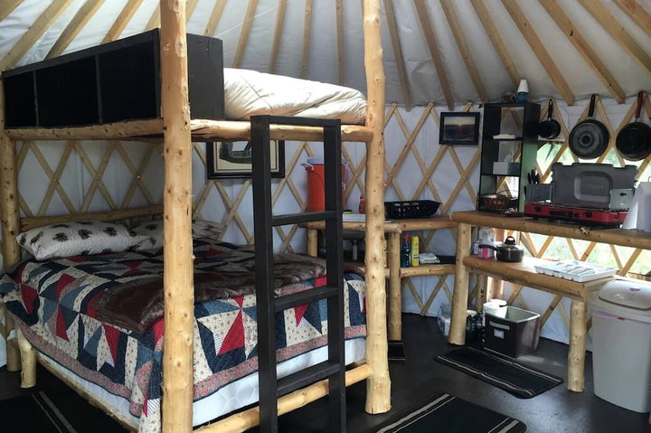 Experience Alaska Yurt Rental Near Denali Park In Alaska - Alaska