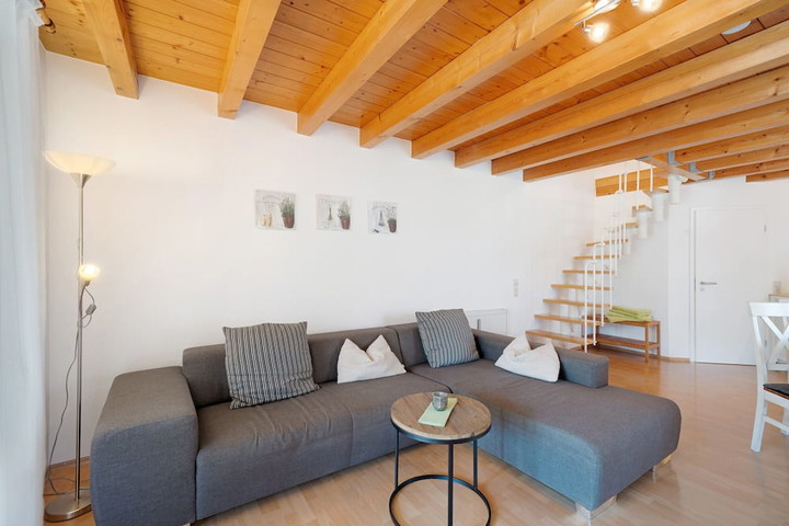 Appartement '2, 65 Qm, Balkon' Avec Piscine Partagée, Terrasse Privée Et Wi-fi - Biesheim