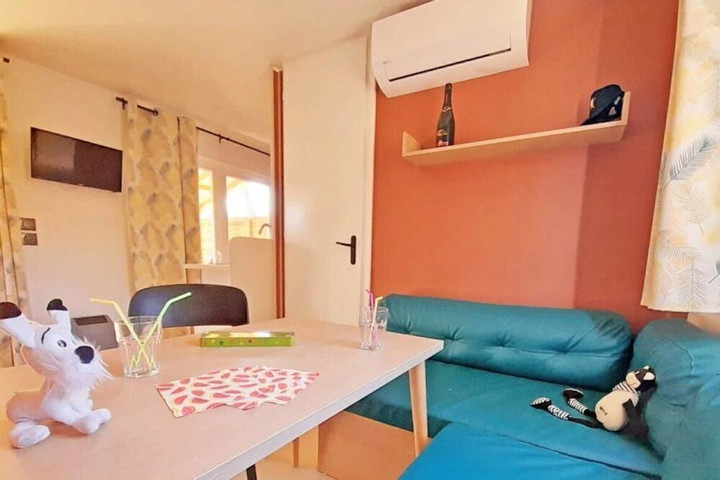 Zecamping 3* Pet Friendly Mobil-home Tv Lv Clim 32m2 6 Pers - Régusse