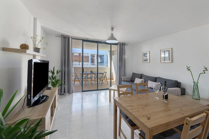Appartement 'Costa Azul' Avec Vue Sur La Mer, Terrasse Privée Et Wi-fi - Puerto Naos
