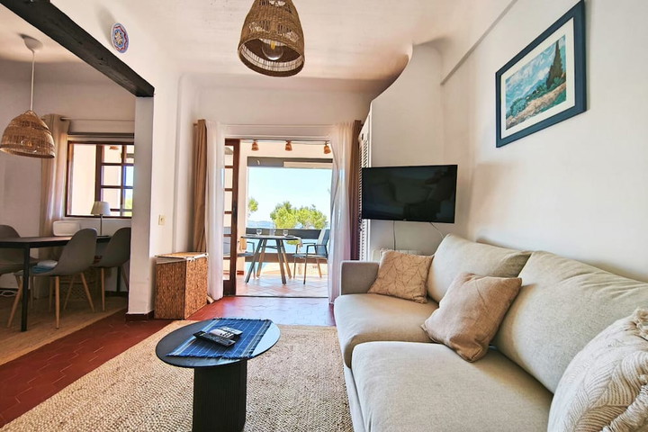 A3012 Apartment With Sea View For 3 People In Cala Fornells - Santa Ponsa