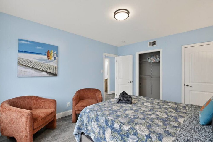 223 10th Street N- Unit 5 · Steps To Sand. Updated Bouchee Beachy Condo Deck Parking - New Jersey