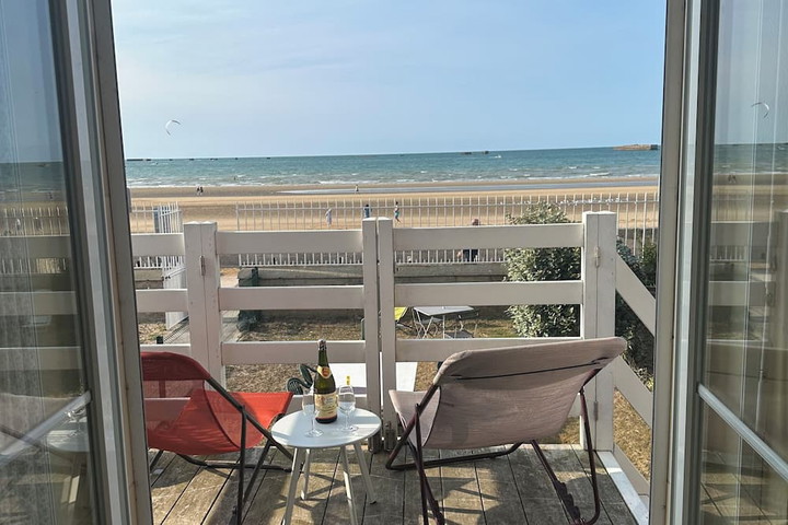 Horizon Bleu Ii, Front De Mer/jardin/parking/wifi - Arromanches-les-Bains
