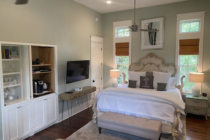 Luxury Guesthouse By The Beach 1 Blk From Pool..washer/dryer, Cooktop, Sm Oven. - Santa Rosa Beach, FL