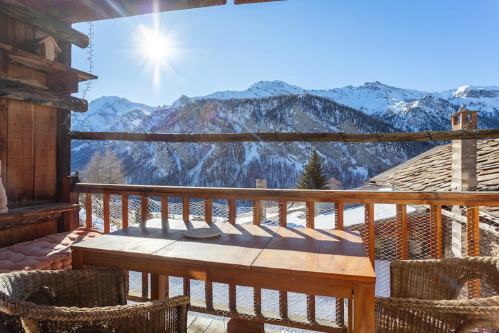 Appartement 'L'alpazen' Avec Vue Sur La Montagne, Balcon Et Wi-fi - Molines-en-Queyras