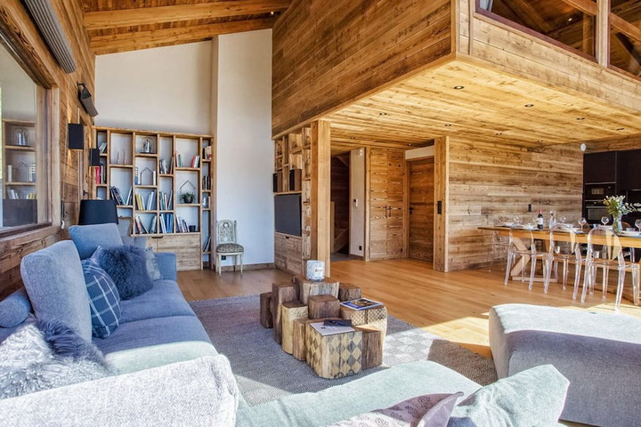 Chalet De Standing Aux Saisies Avec Jacuzzi Pour 15 Personnes - Hauteluce