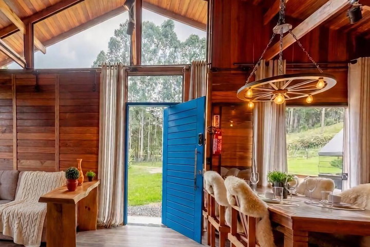 Uru  A Retreat With A Hot Tub, Fireplace, And Beautiful Views. - Urubici