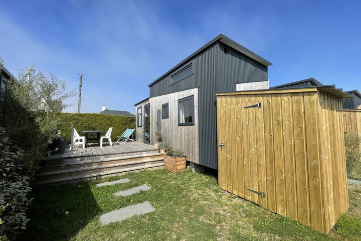 Tiny House Cosy Près De La Plage Avec Piscine Et Parking - Carolles