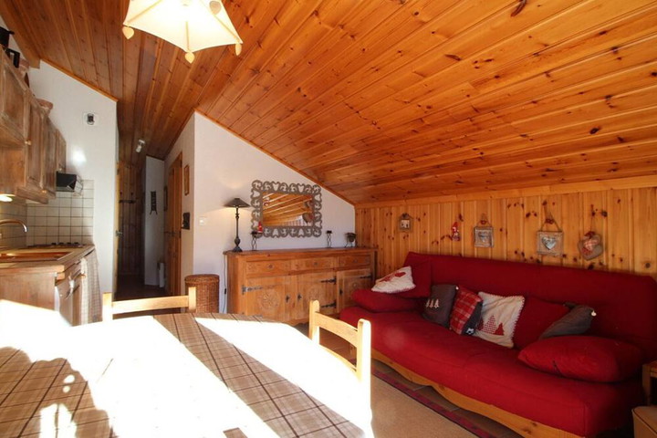 Appartement Mansardé 3 Pièces, 6 Pers, Balcon Sud-est, Garage, Proche Centre Et Pistes - Flaine