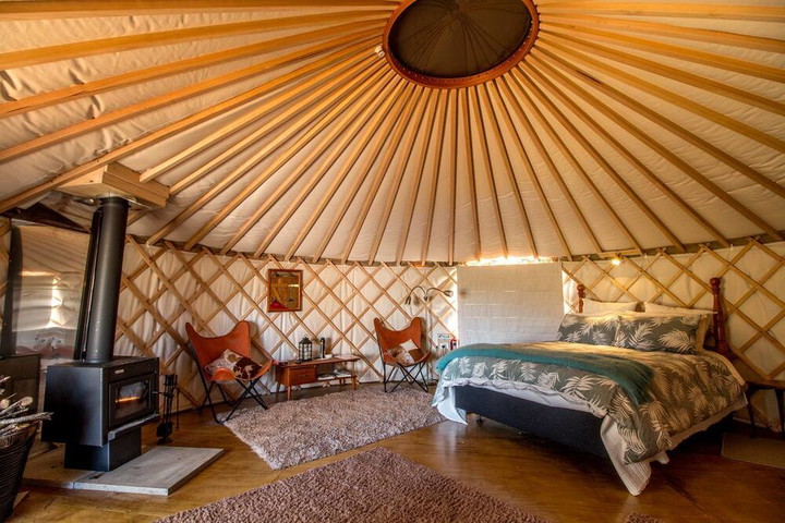 Secluded Yurt Rental Ideal For A Romantic Getaway Near Whangarei, North Island - Whangārei