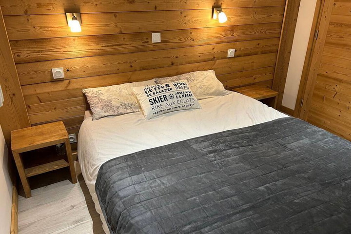 Chalet For 8 Facing South, Terrace, Private Parking - Valmeinier