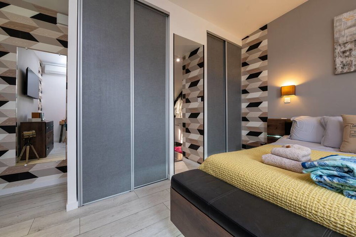 Chambre 'Gwened' Avec Terrasse Partagée, Wi-fi Et Climatisation - Larmor-Baden