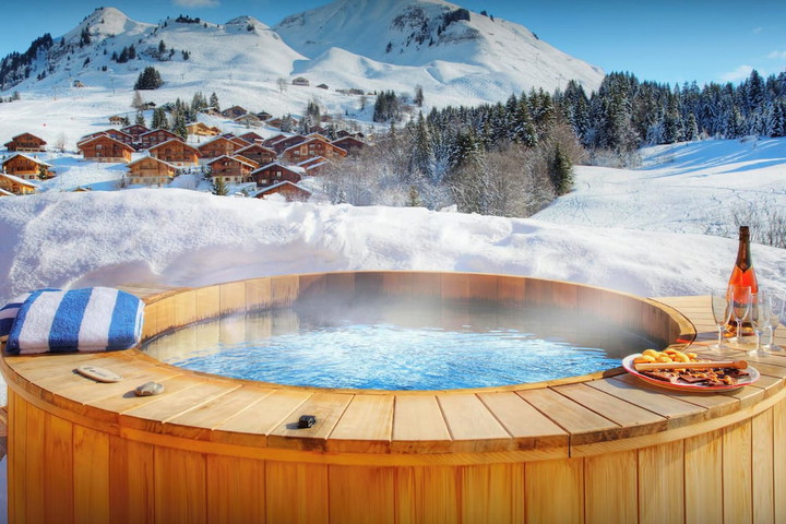 Chalet Tolar - Base Familiale En Montagne Pour 14, Jacuzzi - Ovo Network - Mont-Saxonnex