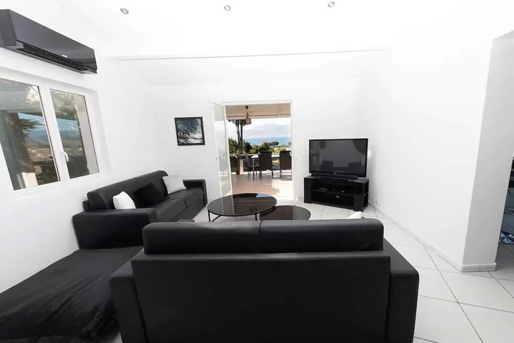Porticcio Center: Sea View, Private Heated Pool - Ajaccio