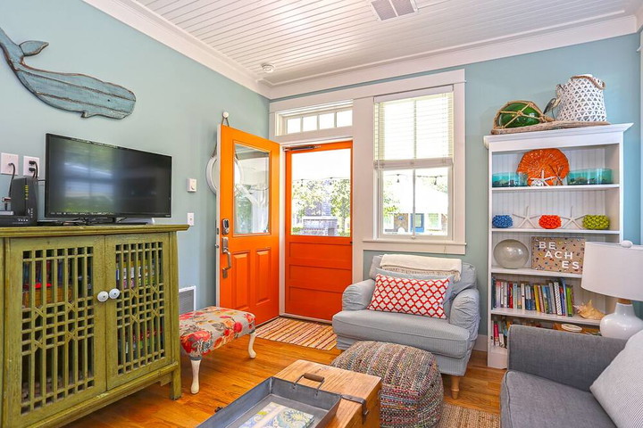 Seabrook Happy Days | Pet Friendly, Walkable | 2br, Sleeps 4, South Alder Park - Pacific Beach, WA