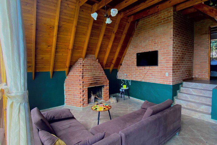 Acogedor Chalet Mirador Campestre, Cerca Al Centro, Wifi, Chimenea Y Parrilla. - Sopo