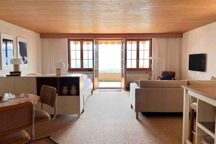Terrace With View  Cozy Retreat  Free Parking - Spiez