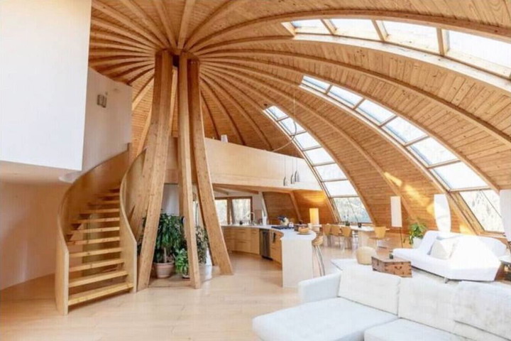 Unique Dome Home With Hot Tub & Piano, On 28 Acres - New Paltz, NY