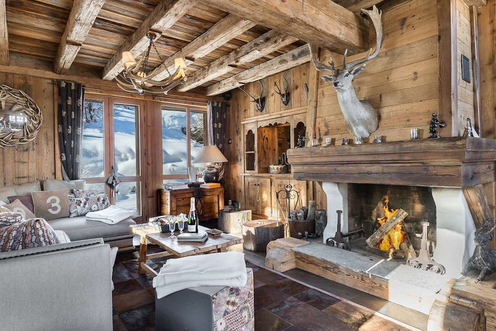 Luxurious 5 Ensuite-bedrooms Chalet In Courchevel Village With Jacuzzi And Personalized Services - Courchevel 1850