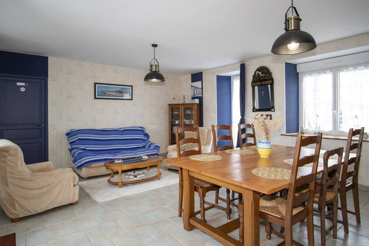 Ferienhaus 'Maison En Bord De Mer' Mit Gemeinsamer Terrasse, Privatem Garten & Wlan - Barfleur