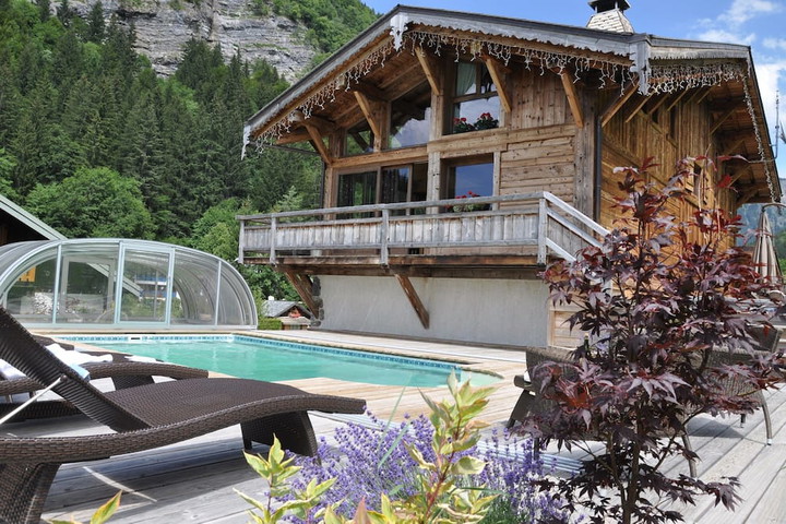 Chalet De Luxe A Morzine Avec Piscine / 12 Pers. - Montriond