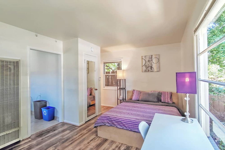 214a - Cozy Studio With Ac & Kitchen Near Stanford - Redwood City, CA