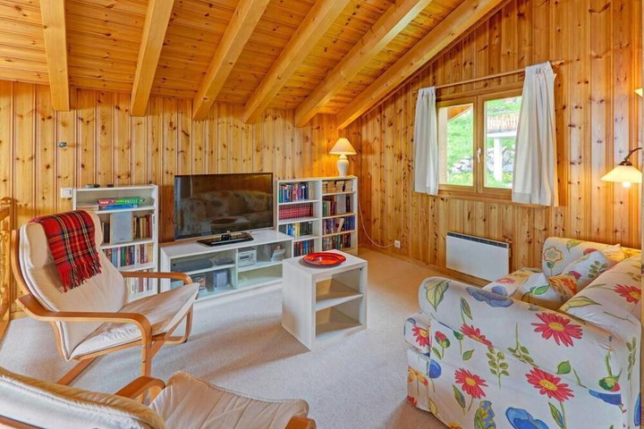 Chalet, Sauna, Terrasse, Balcon, Cheminée Ou Poêle à Bois, Parking, Télévision, 120m², Thyon - Canton du Valais