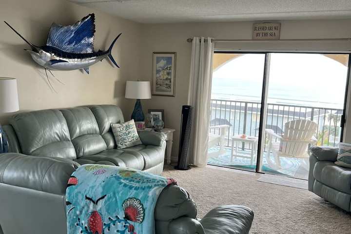 Ponce Inlet 6th Floor Ocean View Corner Unit- 2bdrm 2bath- Non Drive Beach - Ponce Inlet, FL