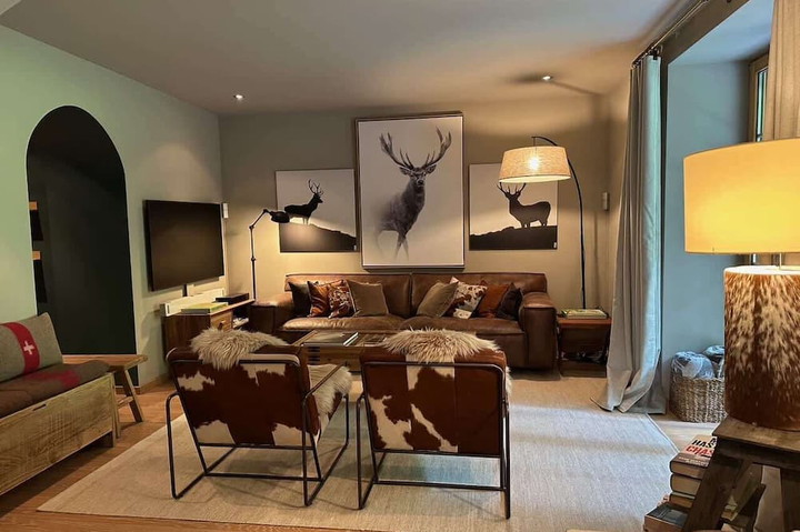 Modern Garden Chalet Apt With Spa And Pool - Charmey
