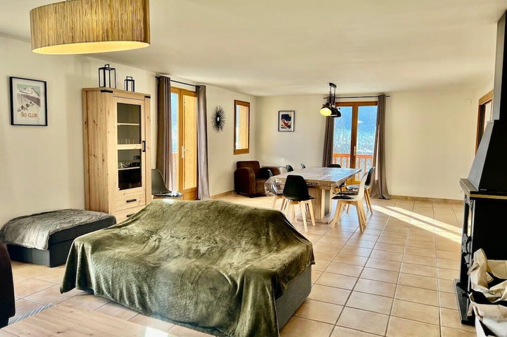 Joli Triplex Avec Jardin Et Vue - Montgenèvre