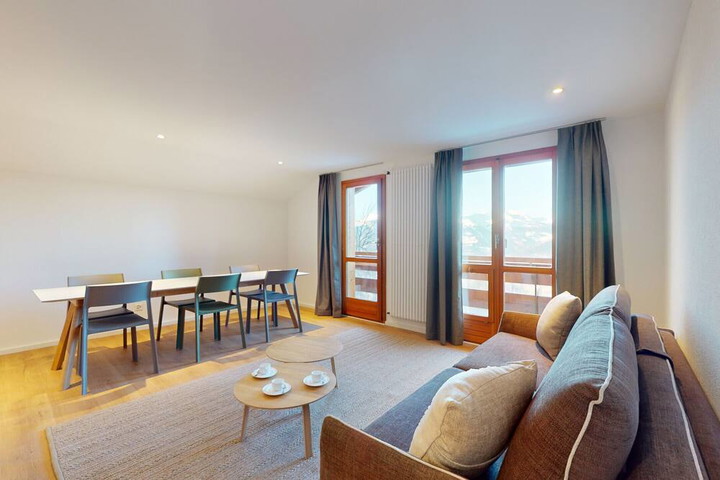 Chalet De L'ours View & Nature Appart Pregny 8 Per - Sion