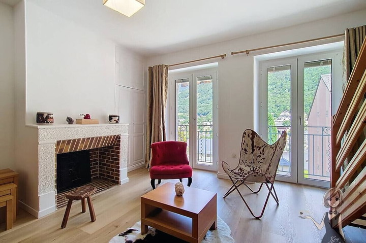 Duplex Moderne Pour 7 Personnes Avec Vue Montagne - Cauterets