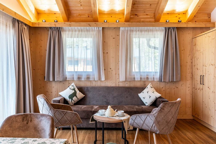 Ferienwohnung "Les Ciases Chalets Dolomites Apt 3" Mit Privatem Balkon, Gemeinsamer Sauna Und Wlan - Olang