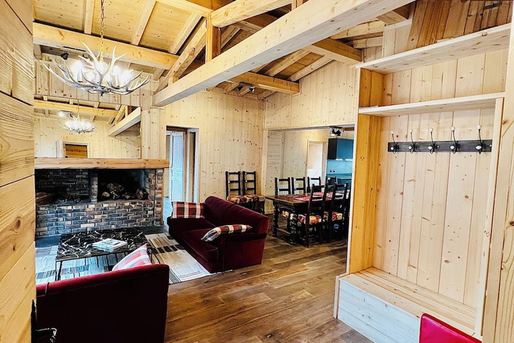 The Lodge - 180m2 Family-friendly Apart + Terrace & 360° Mountain Views 8 Pers. - Les Deux Alpes