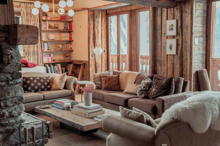 Chalet Authentique Proche Val D'isère Avec Jacuzzi Et Vue Imprenable - Arc 2000