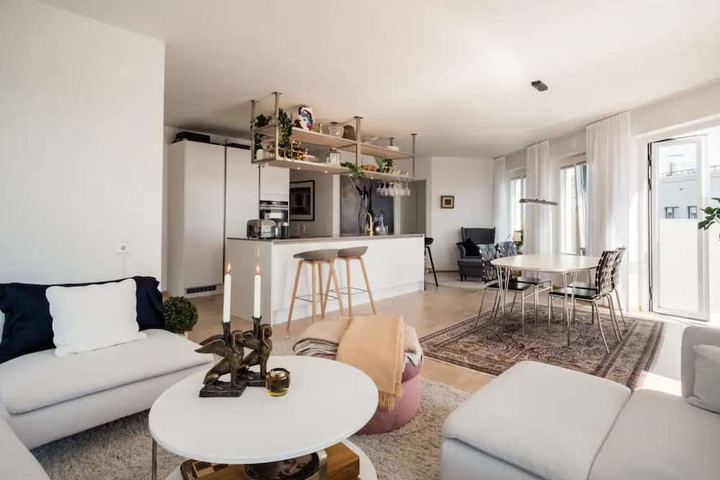 Modern Apartment With Large Terrace And Outdoor Spa - Stockholm