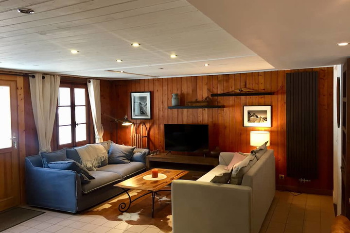 Chalet Authentique En Pierre Et Mélèze 350m De La Télécabine 8/9 Personnes 90 M² - Vallorcine